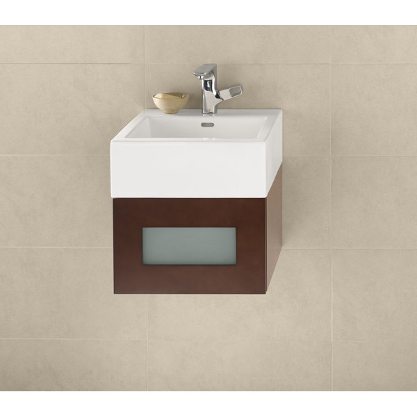 Ronbow 17 5 White Ceramic Rectangular Vessel Bathroom Sink With